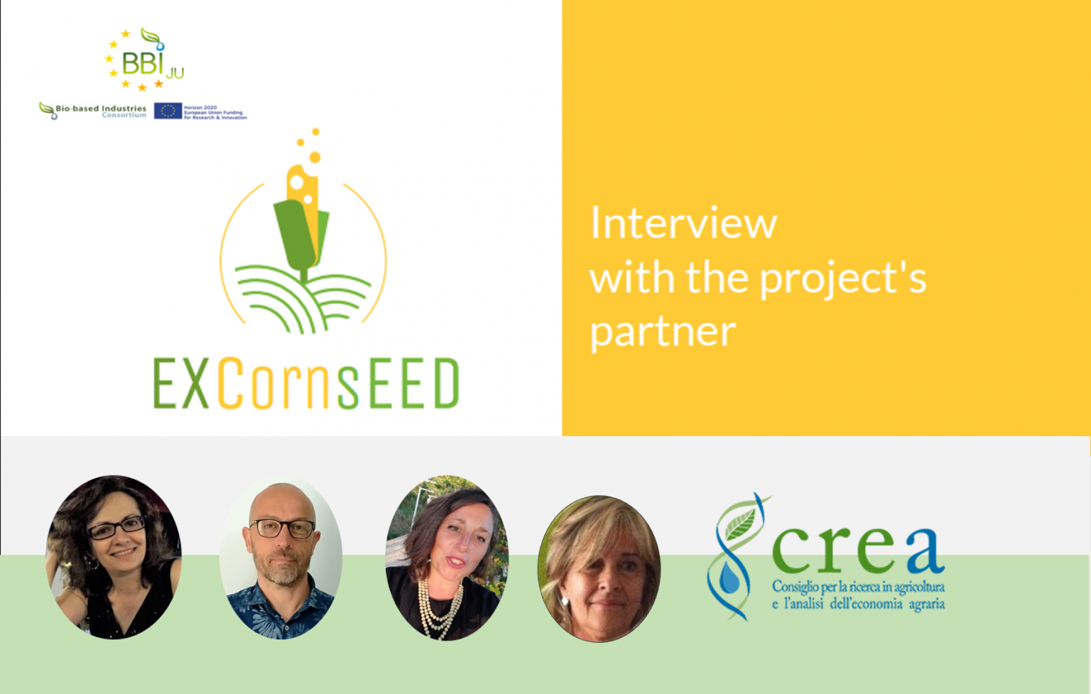 Getting to know our partners: an interview with CREA – EXCornsEED